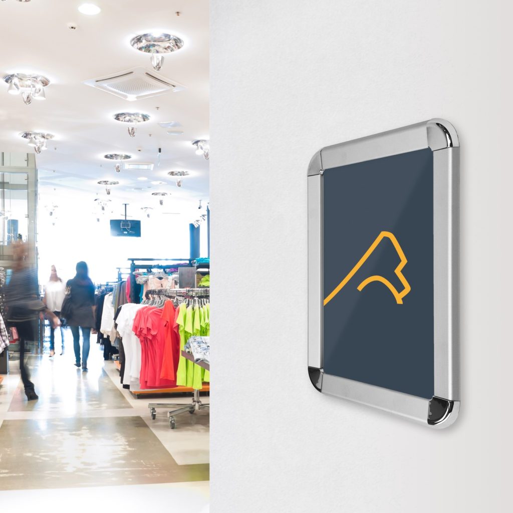 Round Corner Snap Frame - 30mm Snap Frame | Silverback Visual