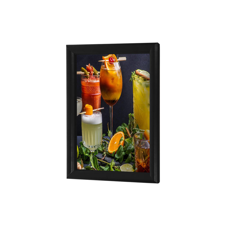 Black Snap Frame - Black Poster Snap Frame | Silverback Visual