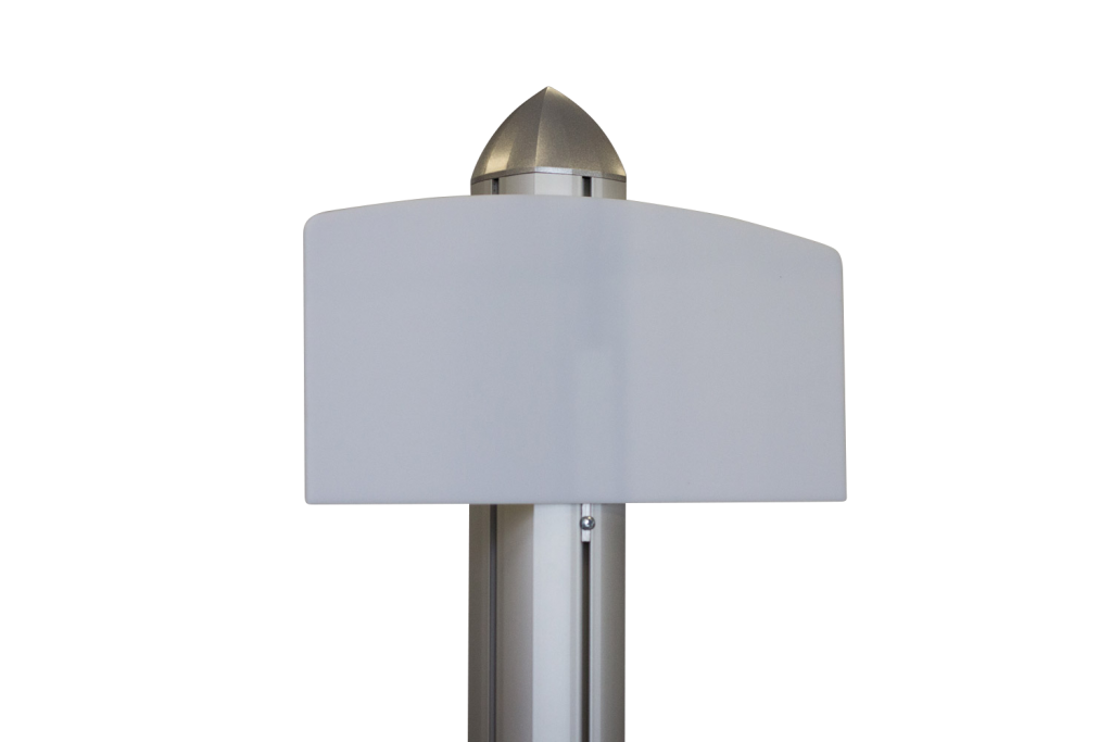 Header Panel for Free Standing Modular Display - Silverback Visual