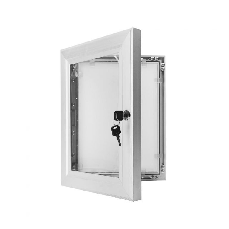 Lockable Poster Frame - Lockable Poster Case | Silverback Visual