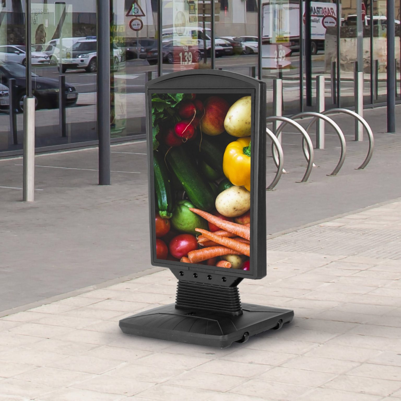 Forecourt Sign - A1 Pavement Board | Silverback Visual