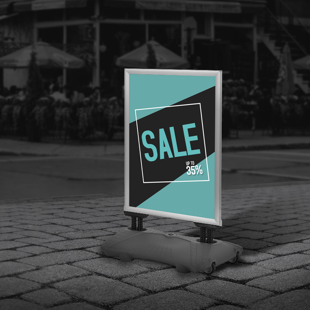 Buy Pavement Signs & Pavement Sign Boards | Silverback Visual