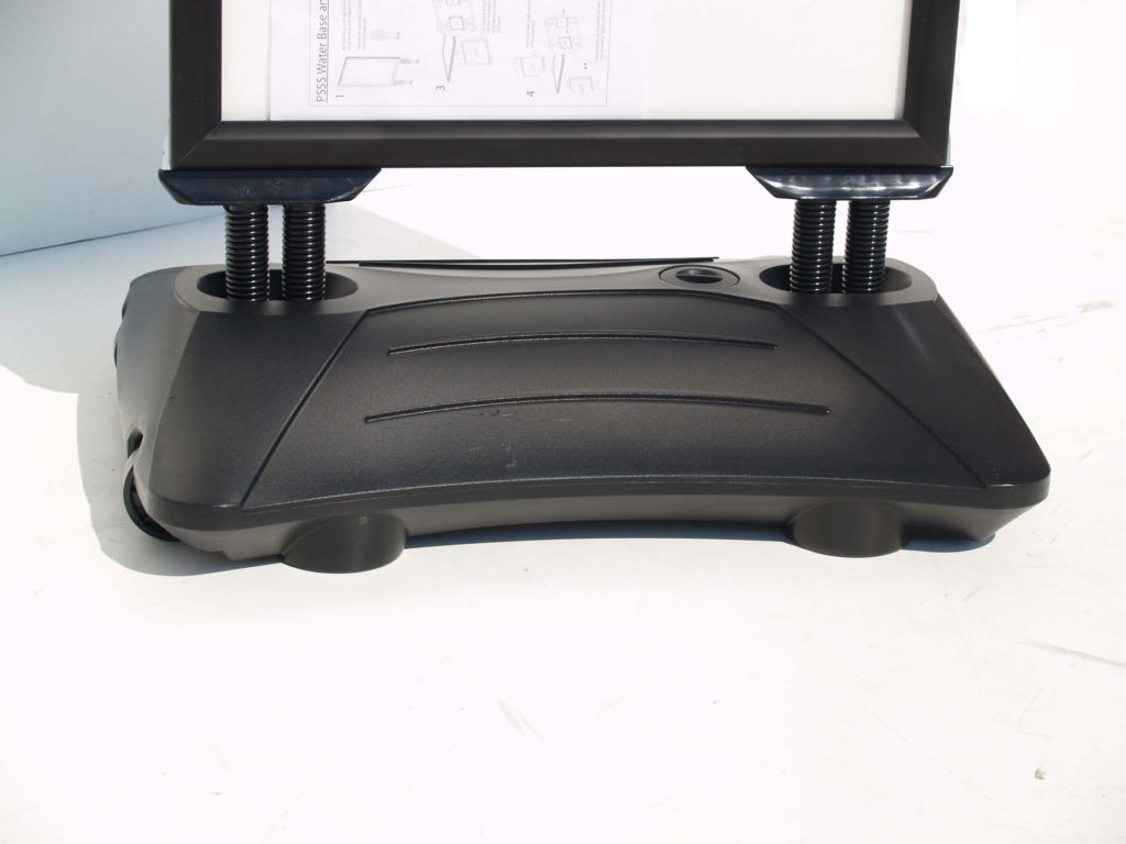 Outdoor Pavement Sign - Black Pavement Sign | Silverback Visual